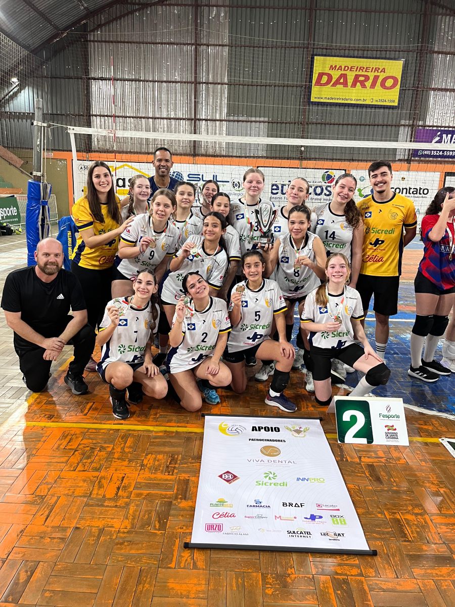 Vôlei feminino de Meleiro é vice no Microrregional do JESC - Rádio ...